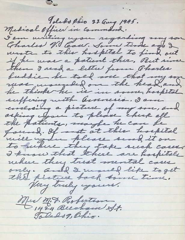 Charles V. Case - MIA on Iwo Jima [UPDATED June 2023] - MEDALS ...