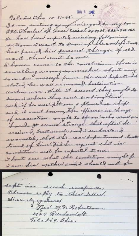 Charles V. Case - MIA on Iwo Jima [UPDATED June 2023] - MEDALS ...