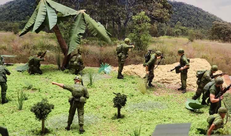 LZ X-Ray, The Ia Drang Valley - MODELING - U.S. Militaria Forum