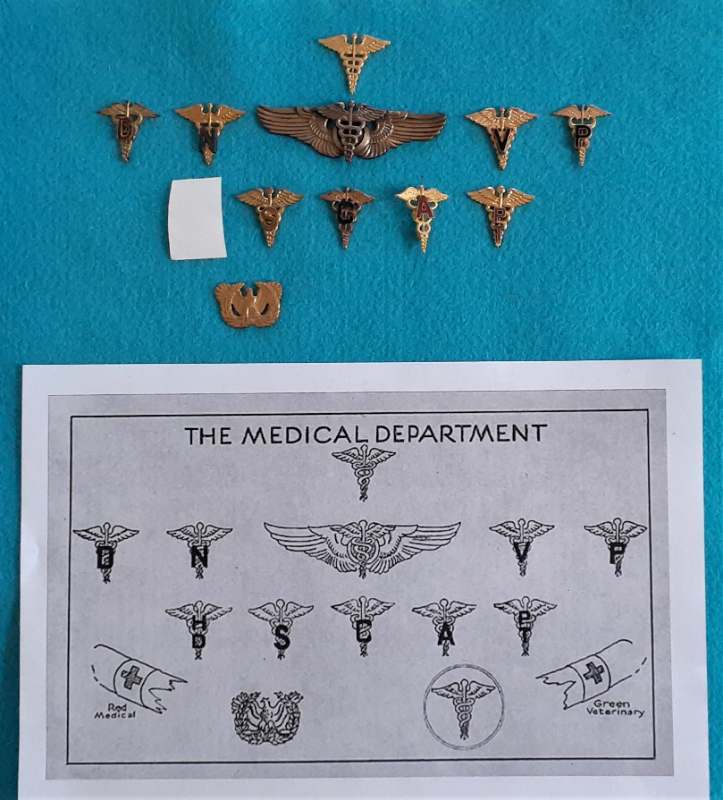 My Ongoing Medical Department Collection - MEDICAL CORPS - U.S ...