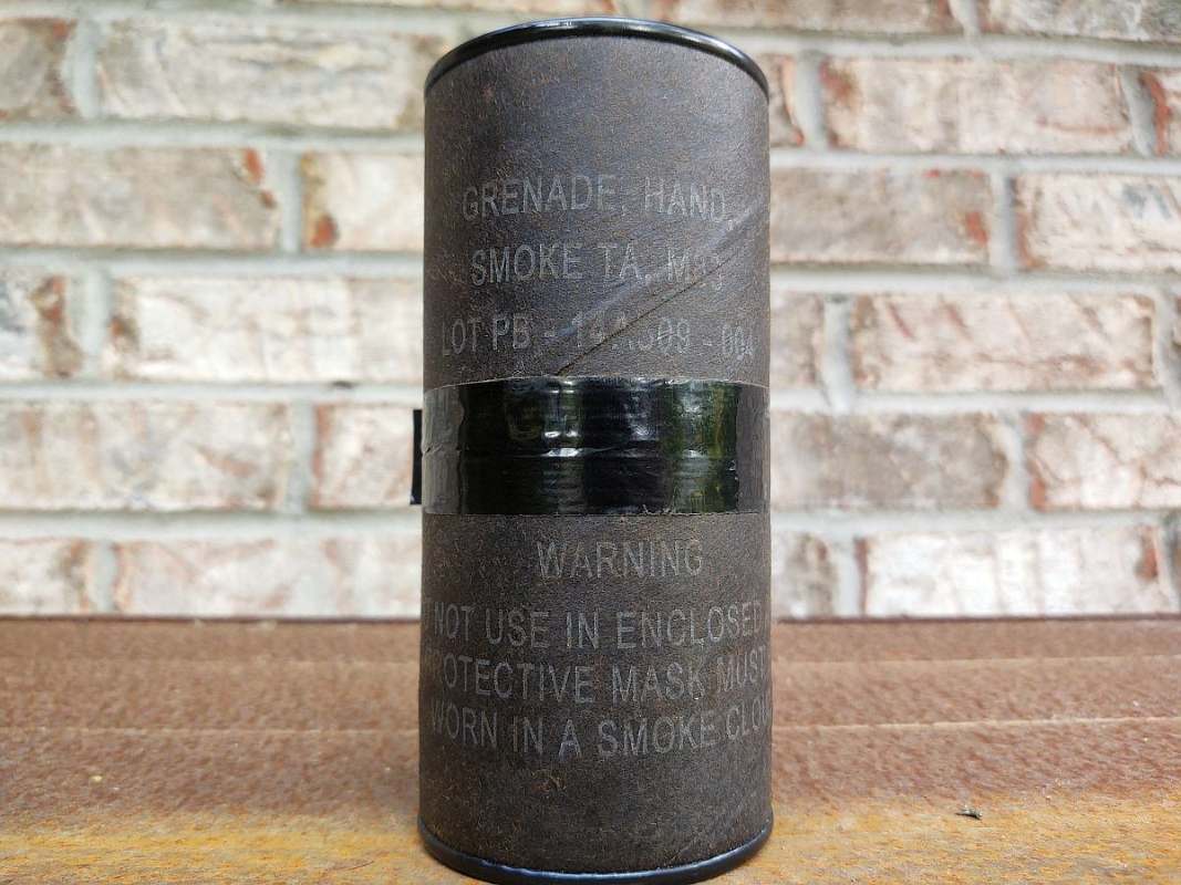 Live TA M83 Smoke Grenade - ORDNANCE - U.S. Militaria Forum