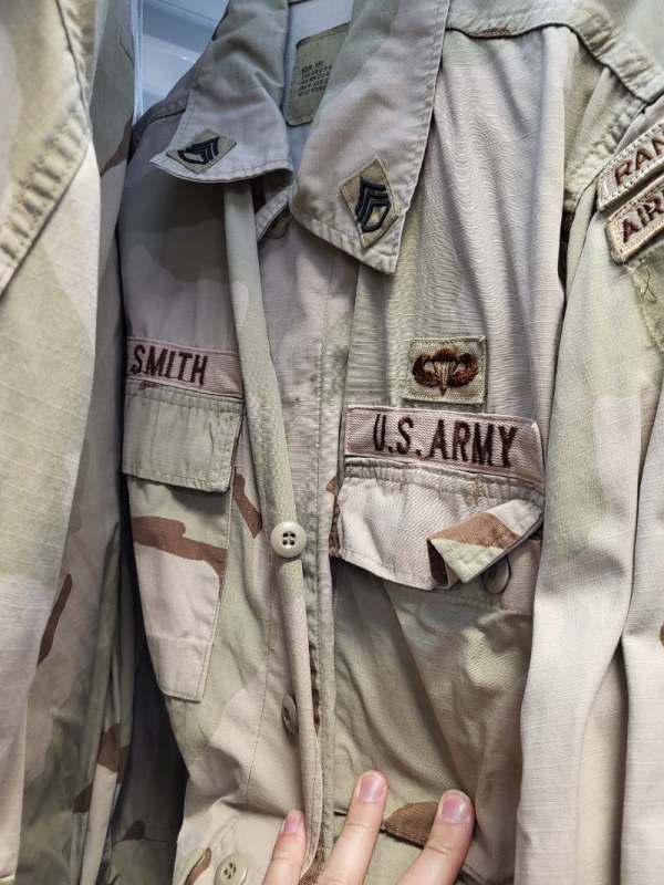 Missing Patch-What should be sewn here? - CAMOUFLAGE UNIFORMS - U.S ...