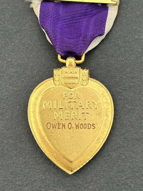 Uniform and medals of 1st Lt. Owen Woods. 13th Armored Regiment. KIA in ...