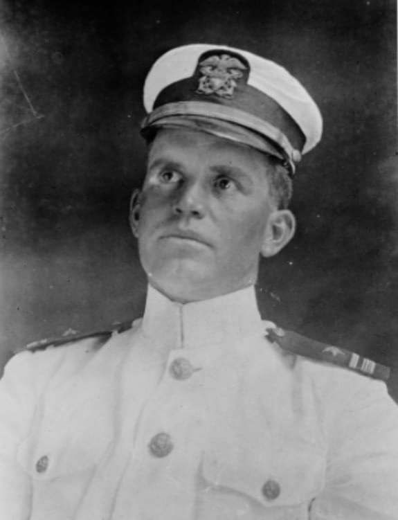 Grouping of Commander Leland Jordan: USS Florida shore company ...