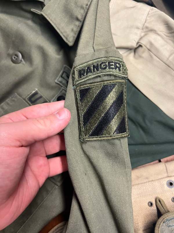1st Cav Airborne Patch on OG 507 - UNIFORMS - U.S. Militaria Forum