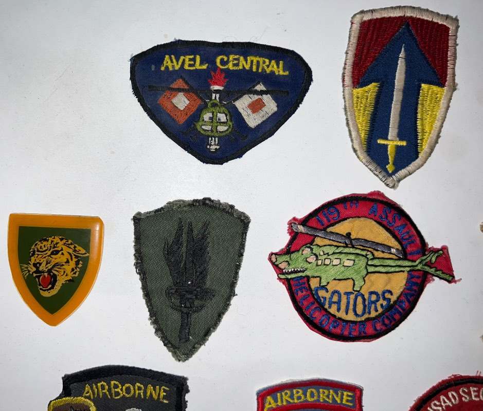 Vietnam War Patches - Originals or Repros - ARMY AND USAAF - U.S ...