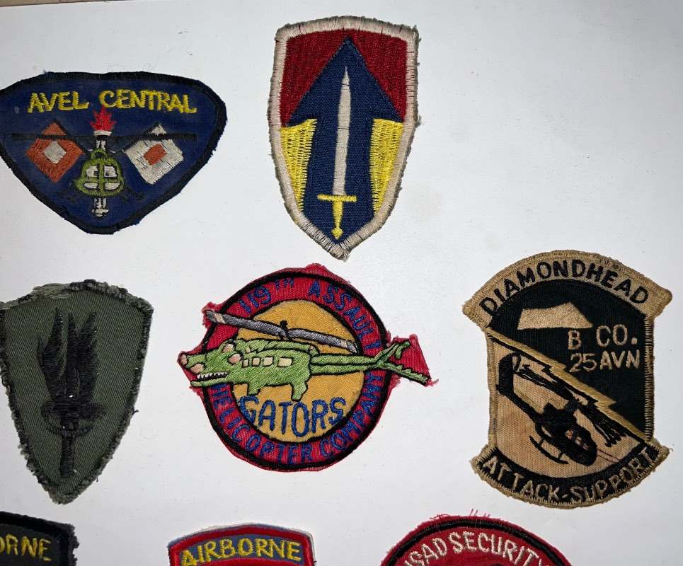 Vietnam War Patches - Originals or Repros - ARMY AND USAAF - U.S ...