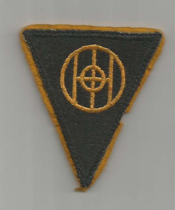 Interesting yellow border 83rd Div. - ARMY AND USAAF - U.S. Militaria Forum