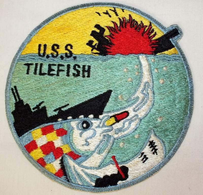 WWII Submariner trunk group USS Tilefish - GROUPINGS PAGE - U.S ...