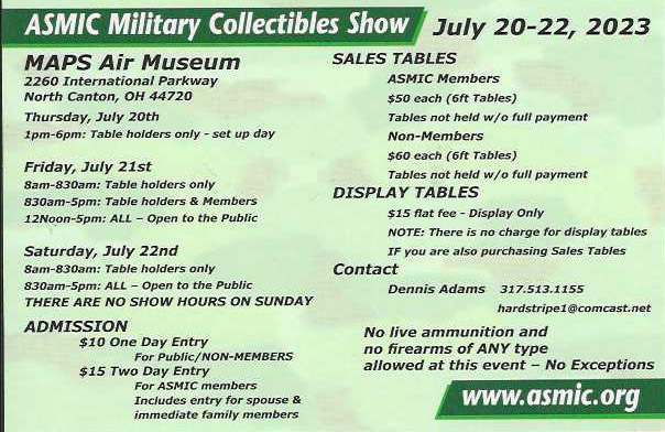 The American Society of Military Insignia Collectors (ASMIC) Military ...