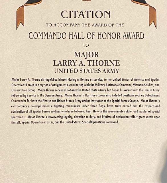 Lauri Törni AKA Larry Thorne Uniforms? - MISC MILITARIA - U.S ...