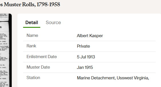 Trying to ID name of a US Marine based on a four digit Rim Number on a ...