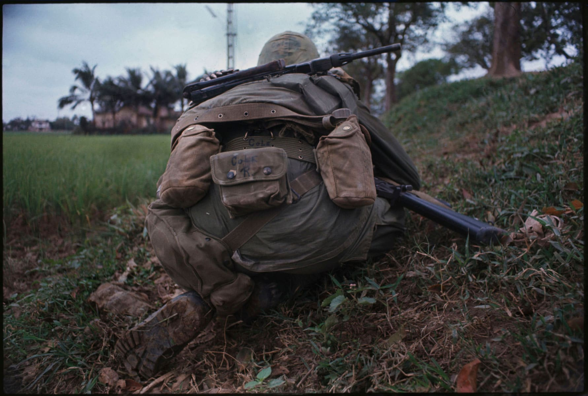 Vietnam War M1961 ammo pouch dated 1962 - FIELD & PERSONAL GEAR SECTION ...