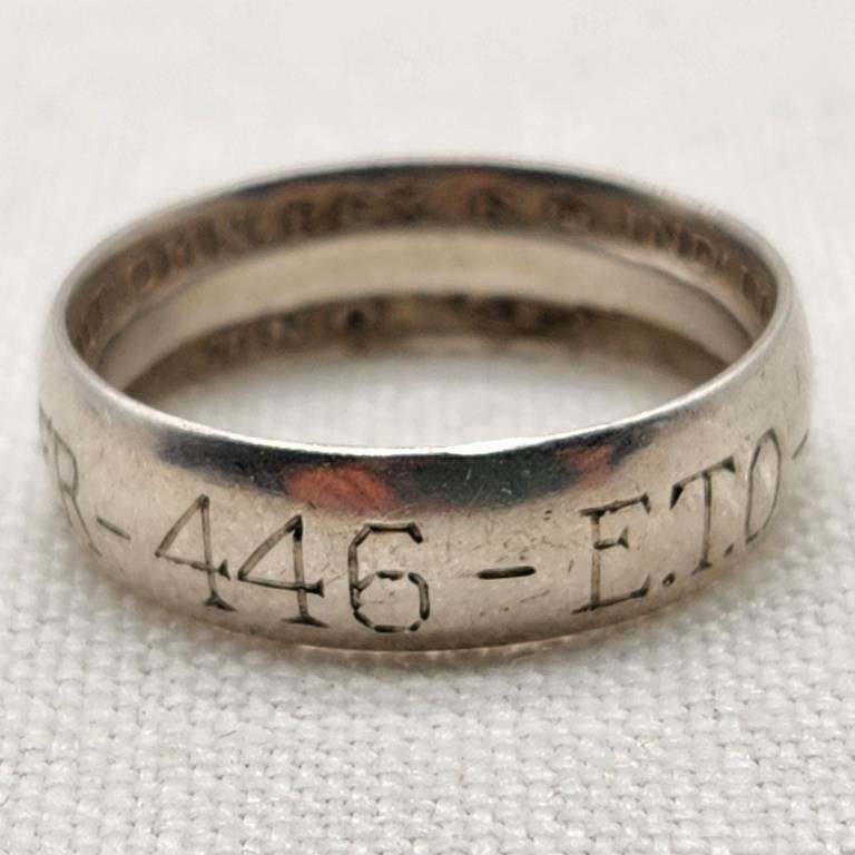 Col. Jacob J Brogger's ring. - DECORATIONS/VALOR AWARDS - U.S ...