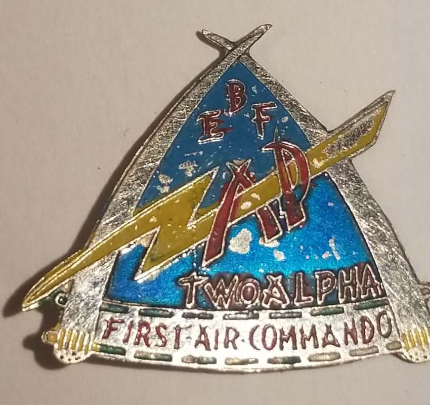 First Air Commando "beercan" - DISTINCTIVE UNIT INSIGNIA / UNIT CRESTS ...