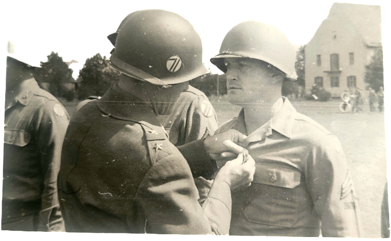 71st Div Silver Star and Purple Heart - ATTRIBUTED MEDAL GROUPINGS - U ...