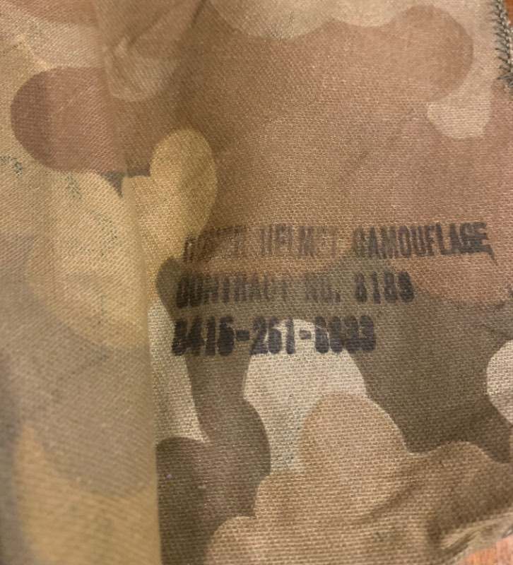 NOS Mitchell Cover - M-1; M-1C & M-2 HELMETS - U.S. Militaria Forum