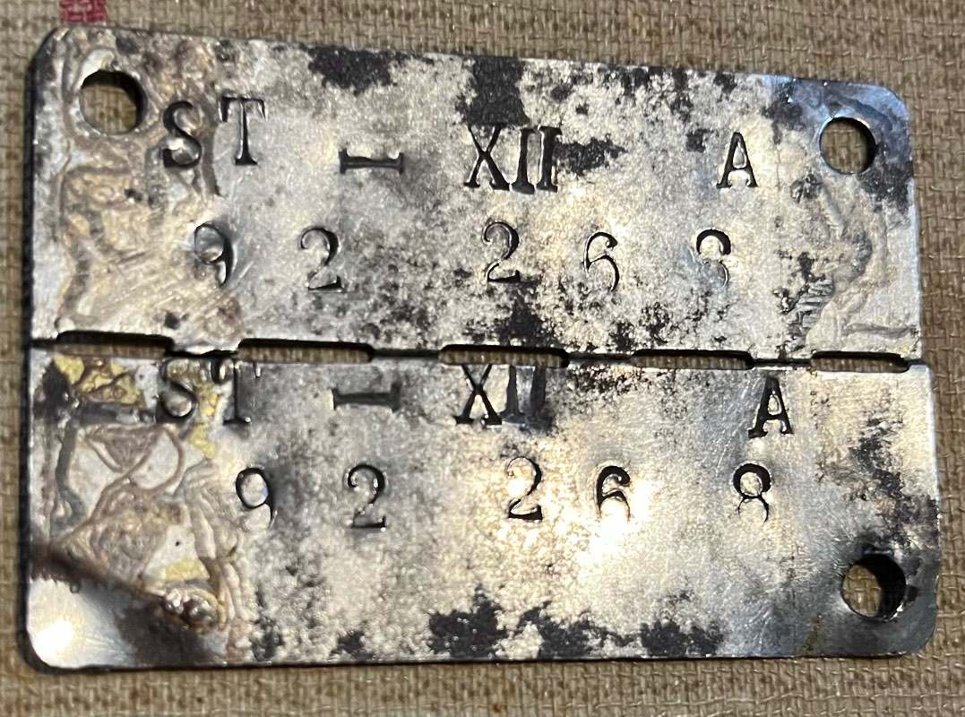 WWII GERMAN POW DOGTAGS ISSUED TO AMERICANS - Page 13 - PRISONERS OF ...