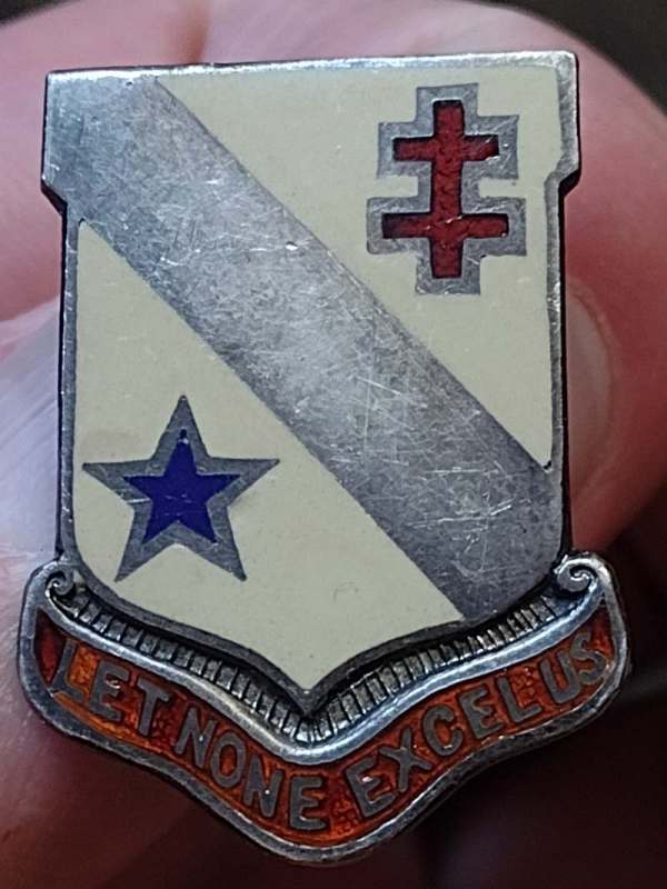 7th Support battalion sterling silver DUI/Crest - DISTINCTIVE UNIT ...