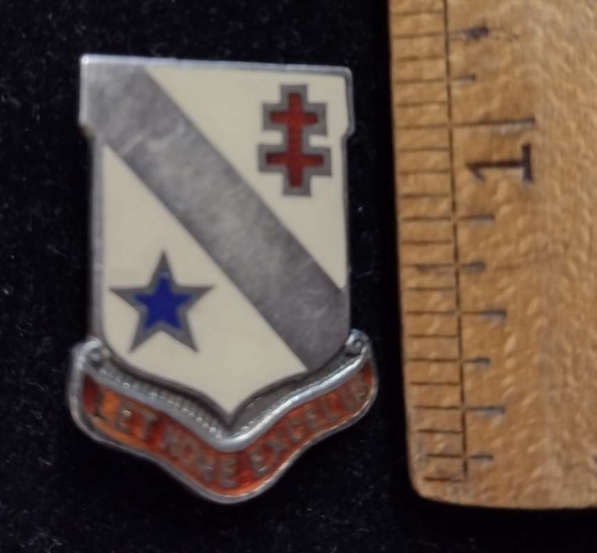7th Support battalion sterling silver DUI/Crest - DISTINCTIVE UNIT ...