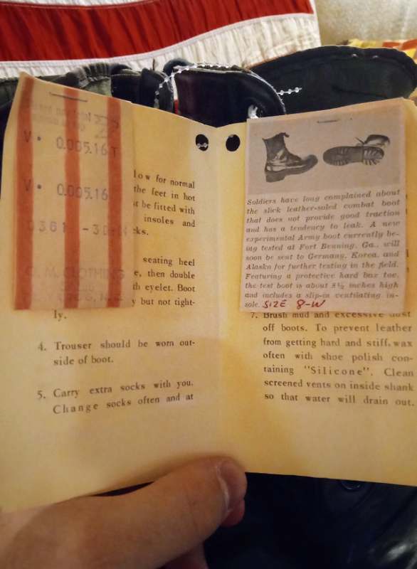 Original 1st pattern jungle boots - UNIFORMS - U.S. Militaria Forum