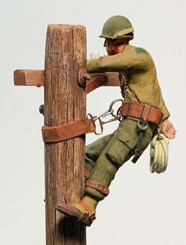 1/35 Scale Signal Corps Jeep and K-38 Telephone Line trailer ...