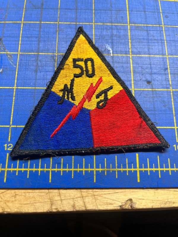 50 th Armored Division Patch Variant - CAN YOU IDENTIFY THIS PATCH? - U ...