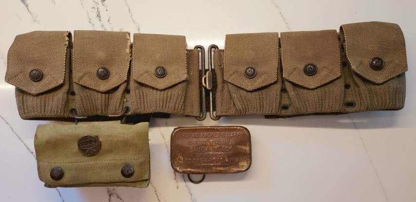 M1910 cartridge belt / M2 holster & lanyard values? - HANDGUNS - U.S ...