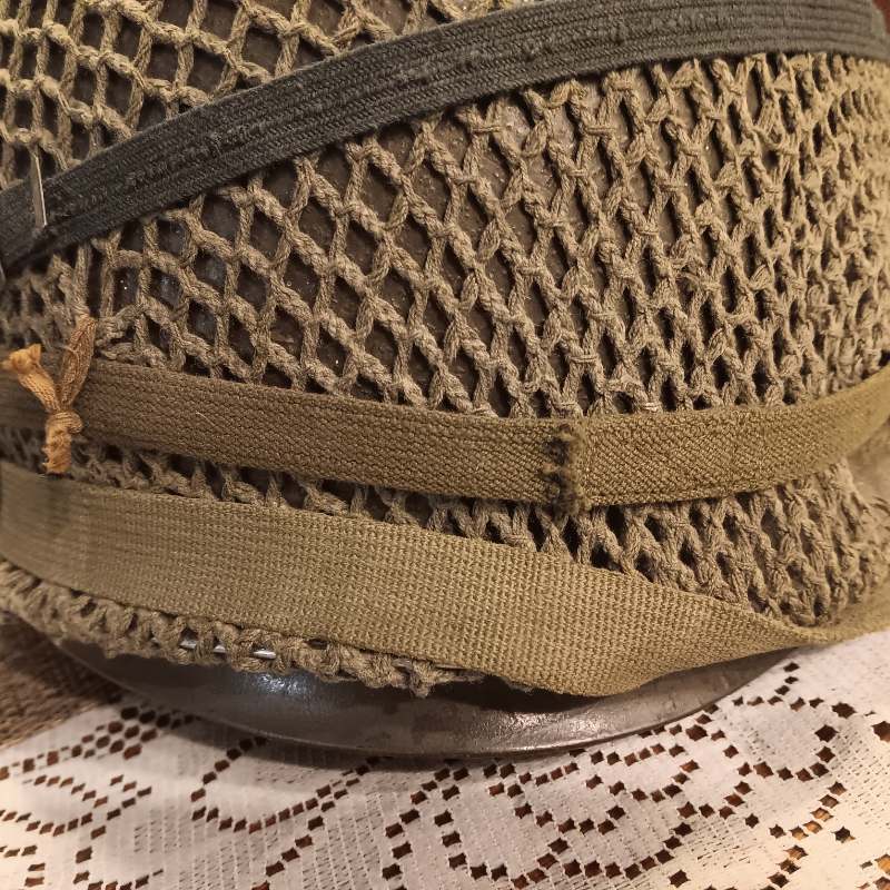 Original WWII helmet nets ? - M-1; M-1C & M-2 HELMETS - U.S. Militaria ...