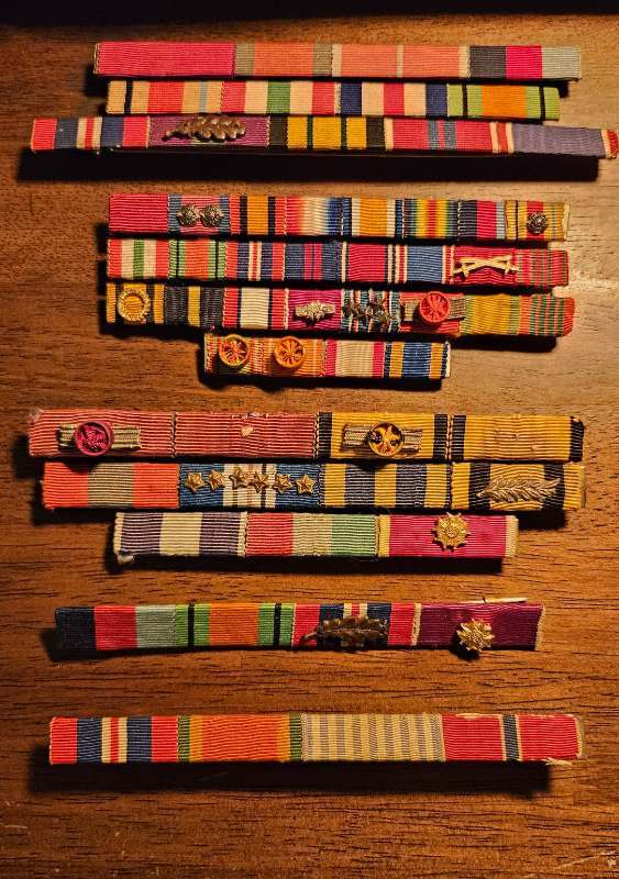 Ribbon Bars With U.S. Awards to Allies - RIBBON BARS - U.S. Militaria Forum