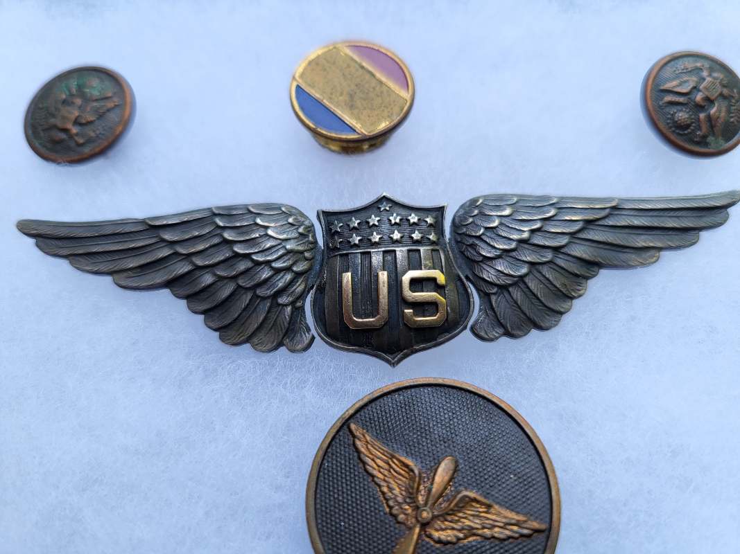 WWI US Pilot Wings - WING BADGES - U.S. Militaria Forum