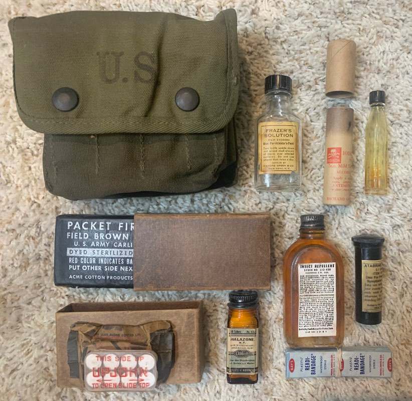 Near Complete Jungle First Aid Kits - FIELD & PERSONAL GEAR SECTION - U ...