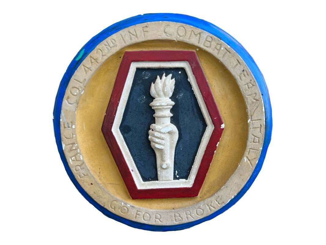 442nd RCT Veteran’s Plaque - UNOFFICIAL MILITARY AWARDS (PLAQUES ...