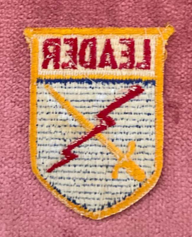 US Army (?) “LEADER” Patch - Any ID On This One? - CAN YOU IDENTIFY ...
