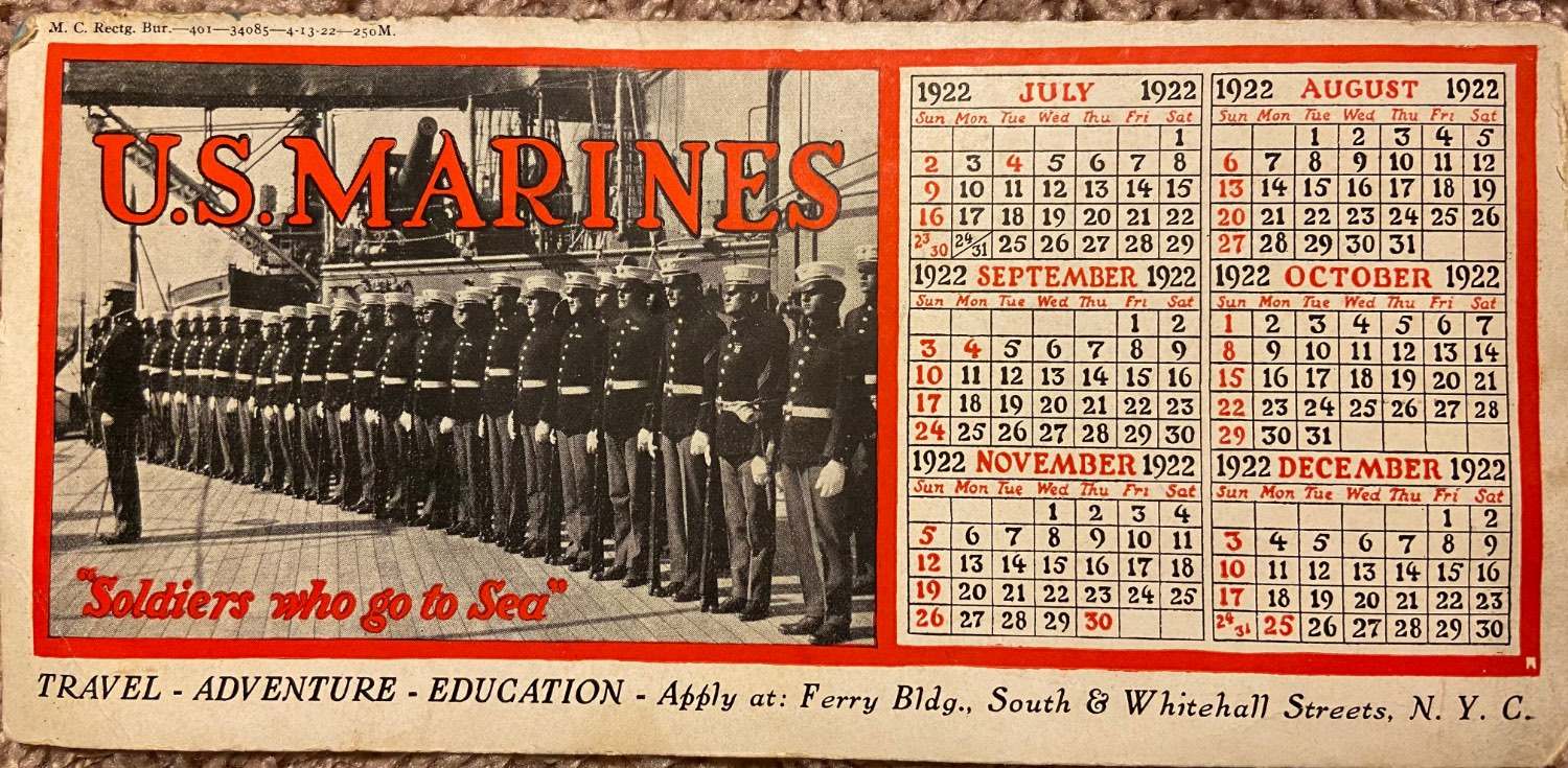 (mostly early) Marine Corps recruiting media - Page 38 - EPHEMERA ...