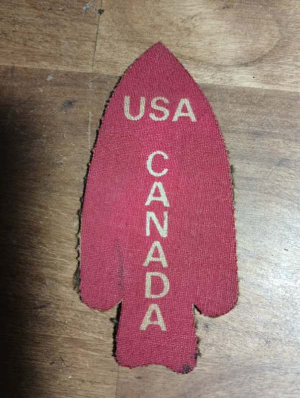First Special Service Force printed patch on canvas? - ARMY AND USAAF ...