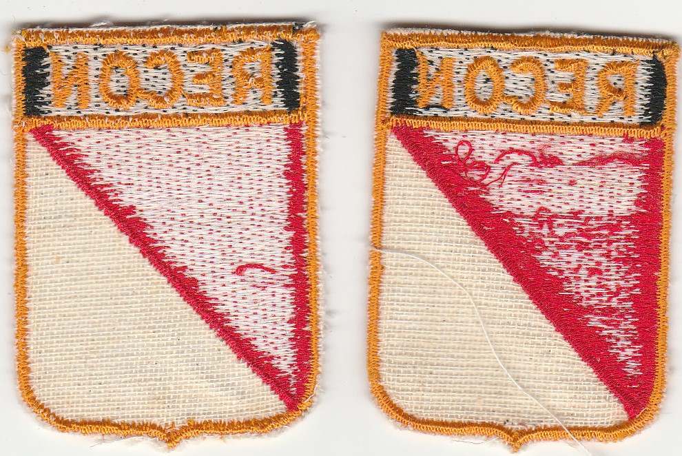 Pair of small Recon patches, maybe Cavalry for beret wear - CAN YOU ...