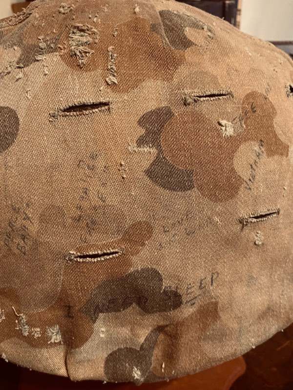 Leaf Pattern Helmet Covers Tan Side Out. - Page 3 - M-1; M-1C & M-2 ...