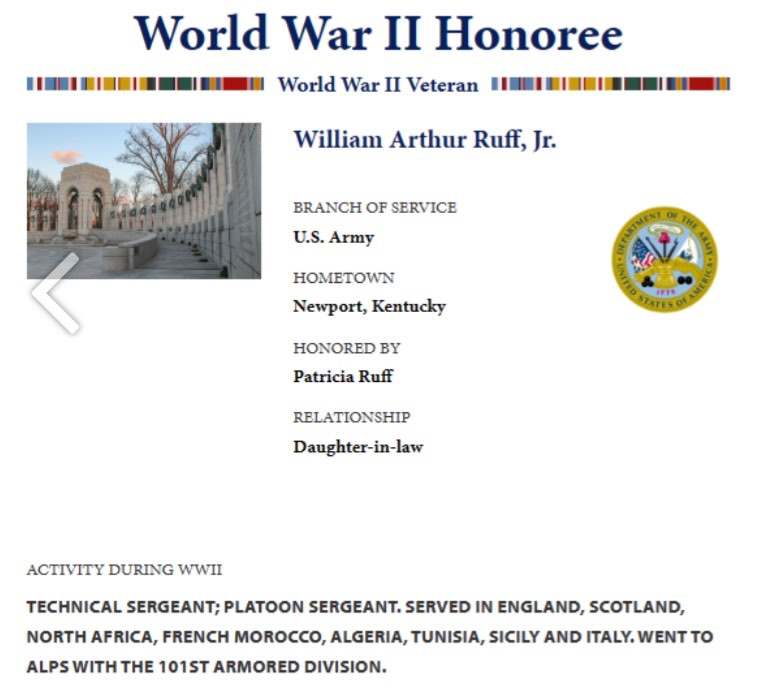 Pair of Mauser bayonets, trophies of Sgt. William Ruff 1st Armored ...