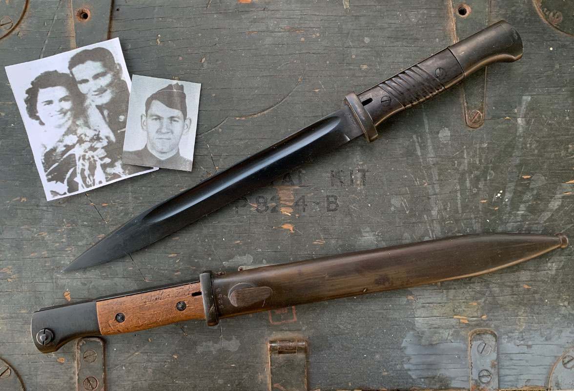 Pair of Mauser bayonets, trophies of Sgt. William Ruff 1st Armored ...