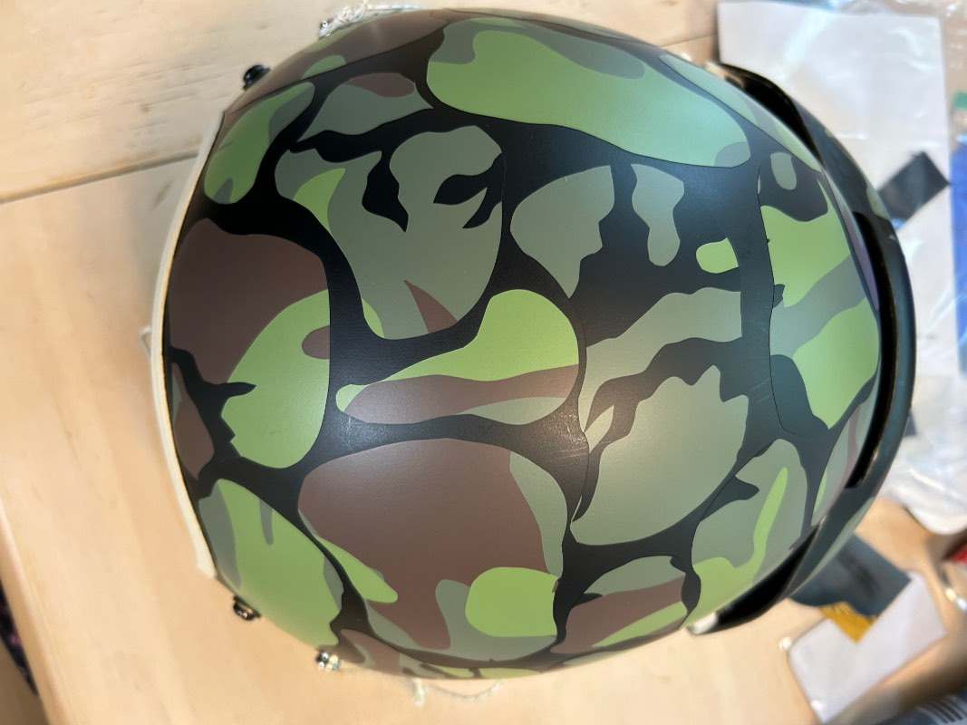160th TRS helmet project, late 70’s time frame. - FLYING HELMETS AND ...