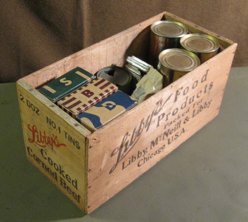 K rations & personal items - BASE/BIVOUAC/CAMP/DEPOT ITEMS - U.S ...