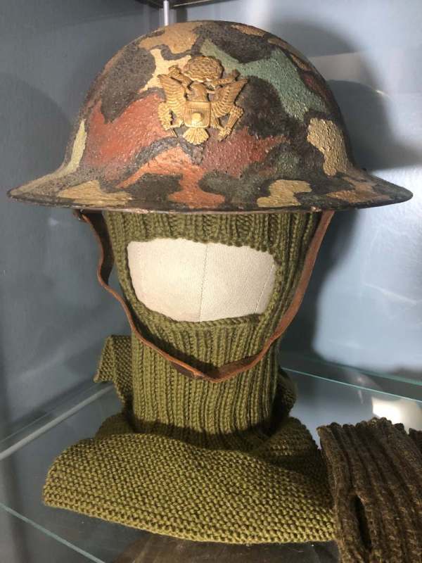 AEF BG and Colonel M1917 helmets - M1917 & M1917A1 HELMETS - U.S ...