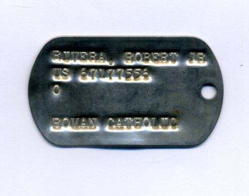 Project 100,000 - IDENTITY ITEMS (DOG TAGS, BRACELETS, ETC) - U.S ...