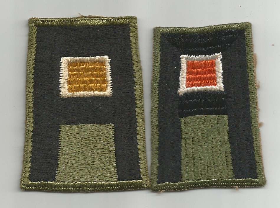 1st Army colored insert patches - Page 3 - ARMY AND USAAF - U.S ...