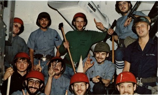 USN Damage Control Helmets circa 1980 - NAVY & COAST GUARD HELMETS - U ...