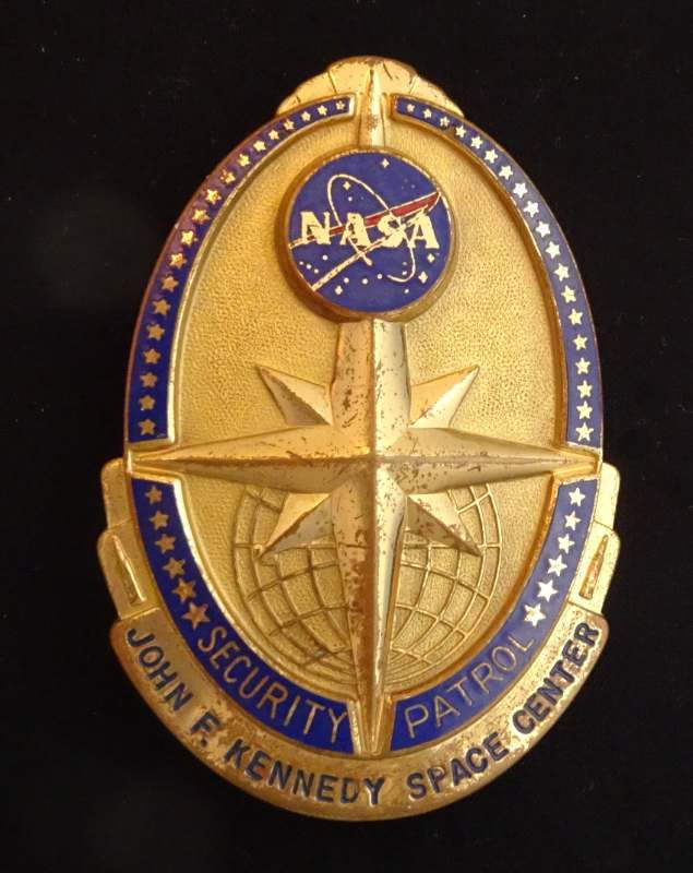 Nasa Protective Services Badges Logo