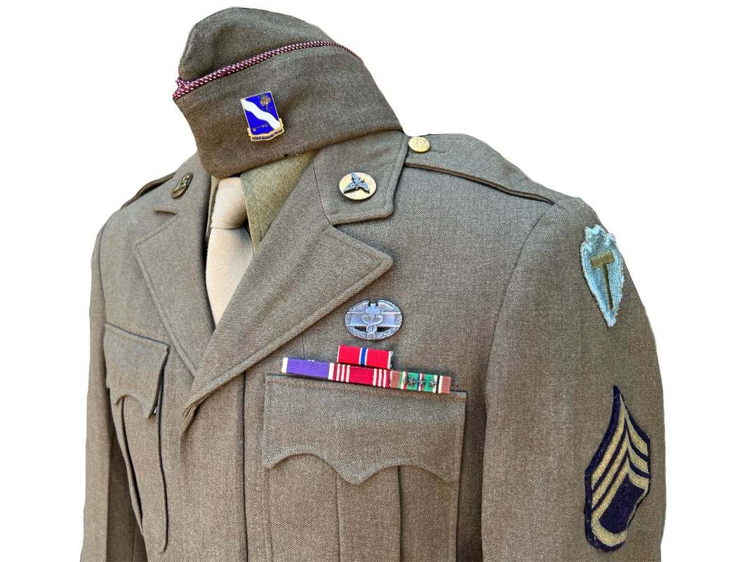 Valor in Alsace - 143rd IR, 36th ID combat medic cut-down grouping ...