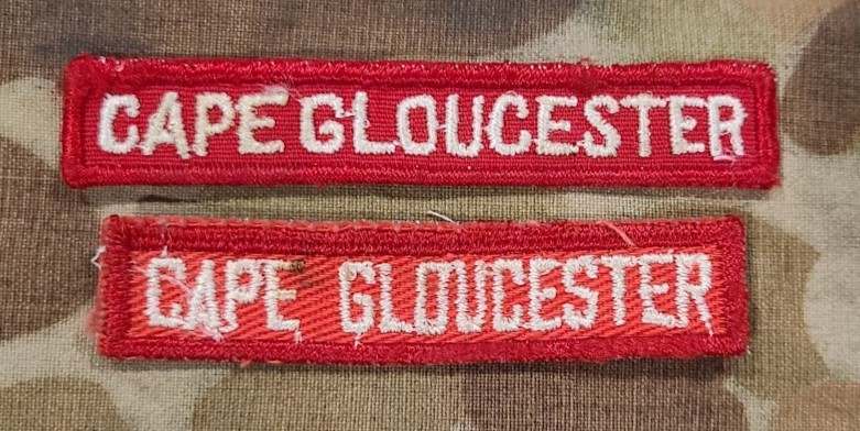 USMC Cape Gloucester Tab (and more) - MARINES - U.S. Militaria Forum