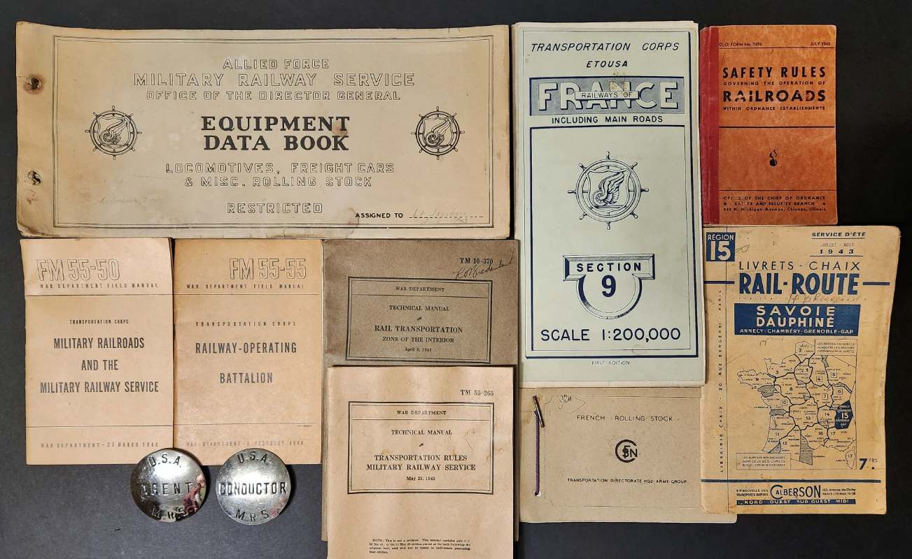 My Collection of Railway Operating Battalion / Military Railway Service ...